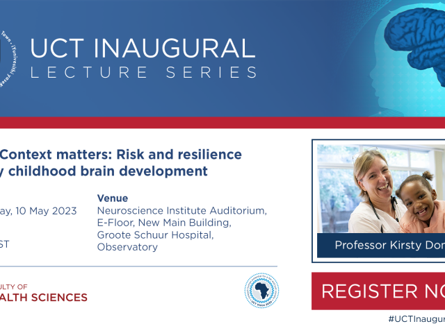 UCT Inaugural Lecture: Professor Kirsty Donald | UCT Corporate